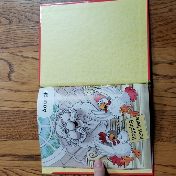 Other | Vintage Y2k Hopping Hens Here Hardcover Childrens Book First ...